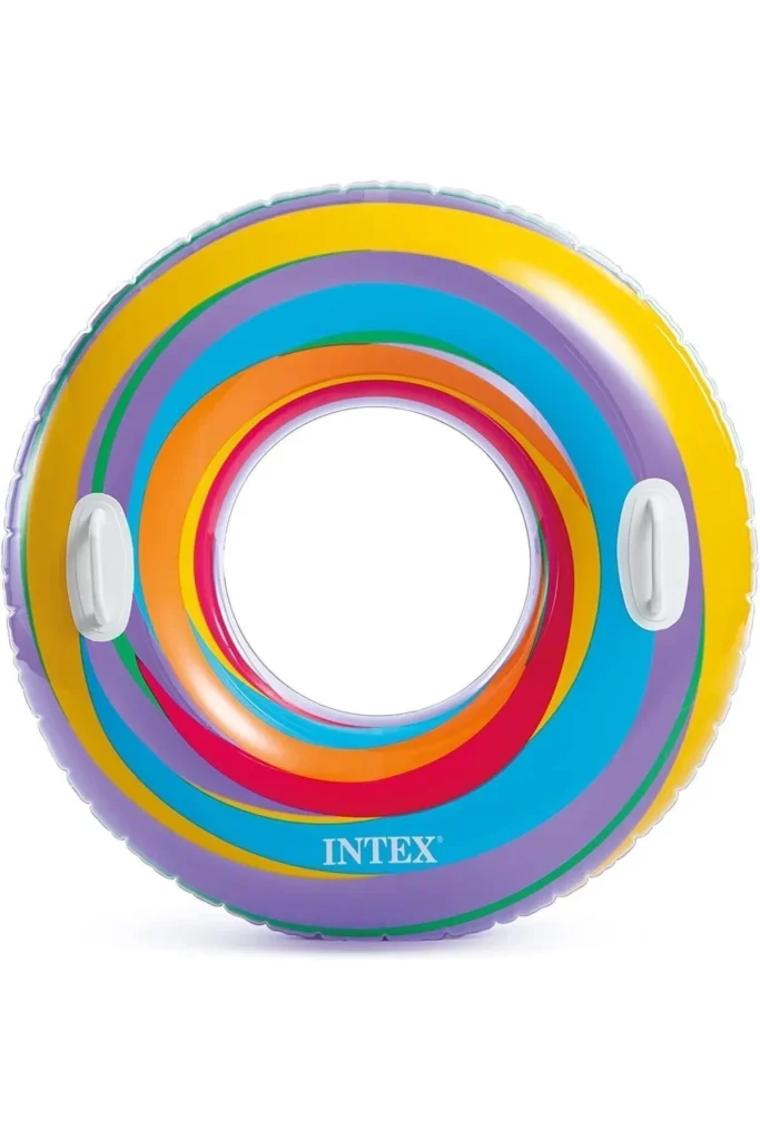 Intex Çizgili Desen El Tutunmalı 91 Cm Deniz Simidi 59256 – Oyuncakcım